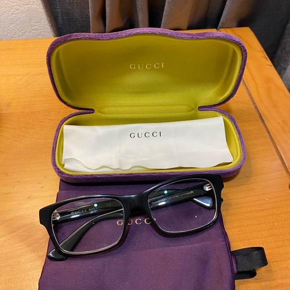 Gucci | Accessories | Gucci Black Unisex Eyeglasses Frames | Poshmark